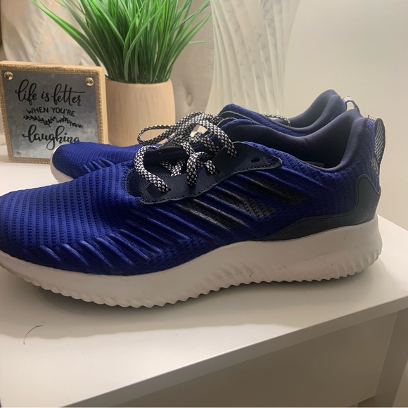 adidas | Shoes | Adidas Alphabounce Rc Blue Athletic Sneakers | Poshmark